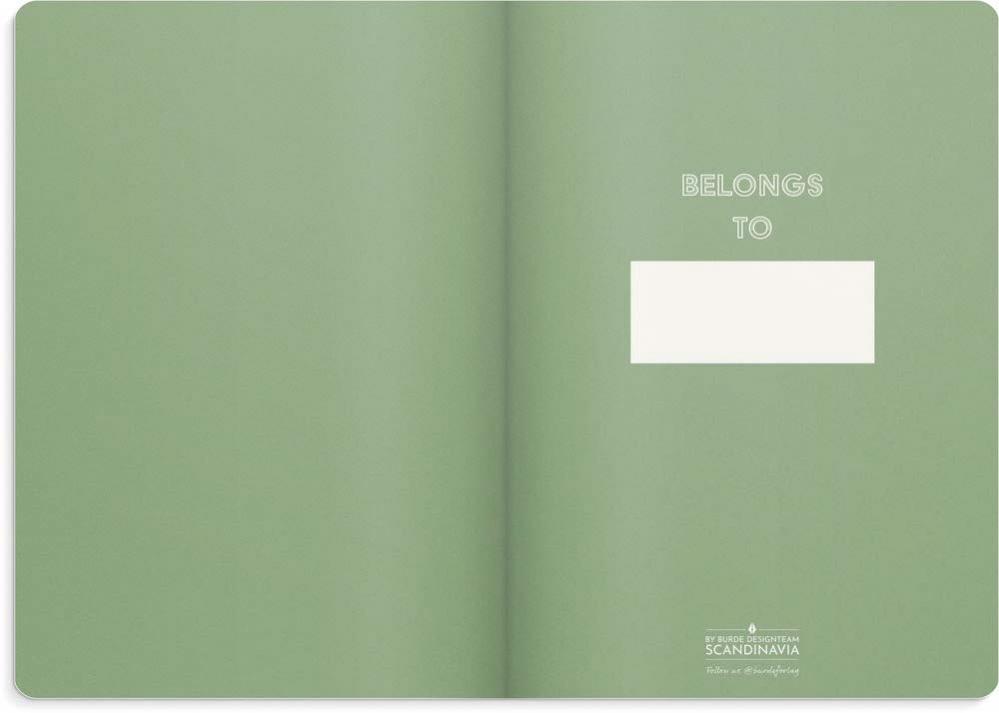 Notebook Deluxe A5 Green