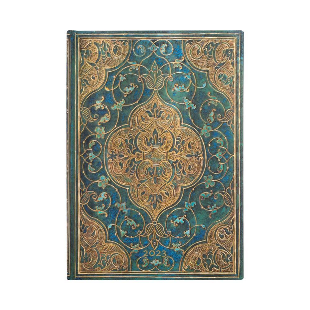 Paperblanks Midi Turquoise Chronicles Horizontal 2023
