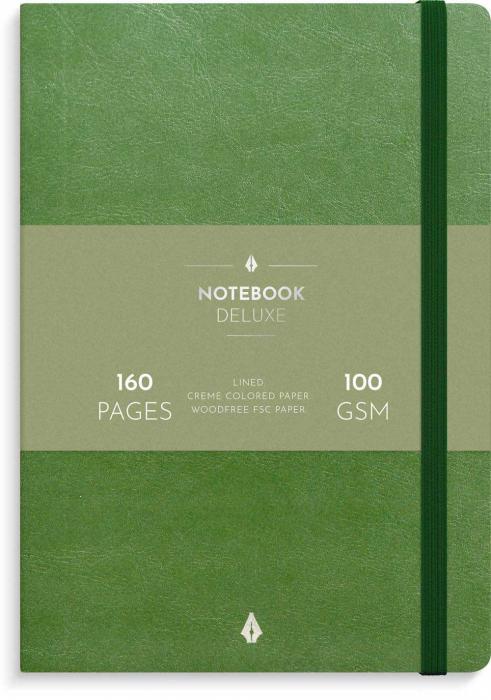 Notebook Deluxe A5 Green