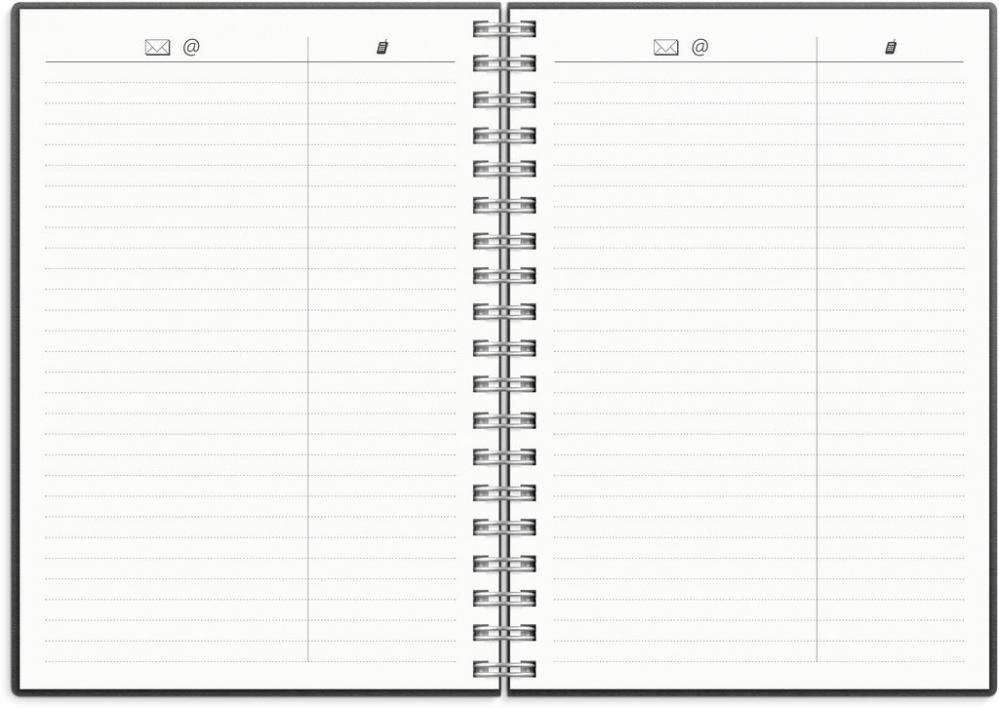 Liten Veckokalender Eco Line 2025