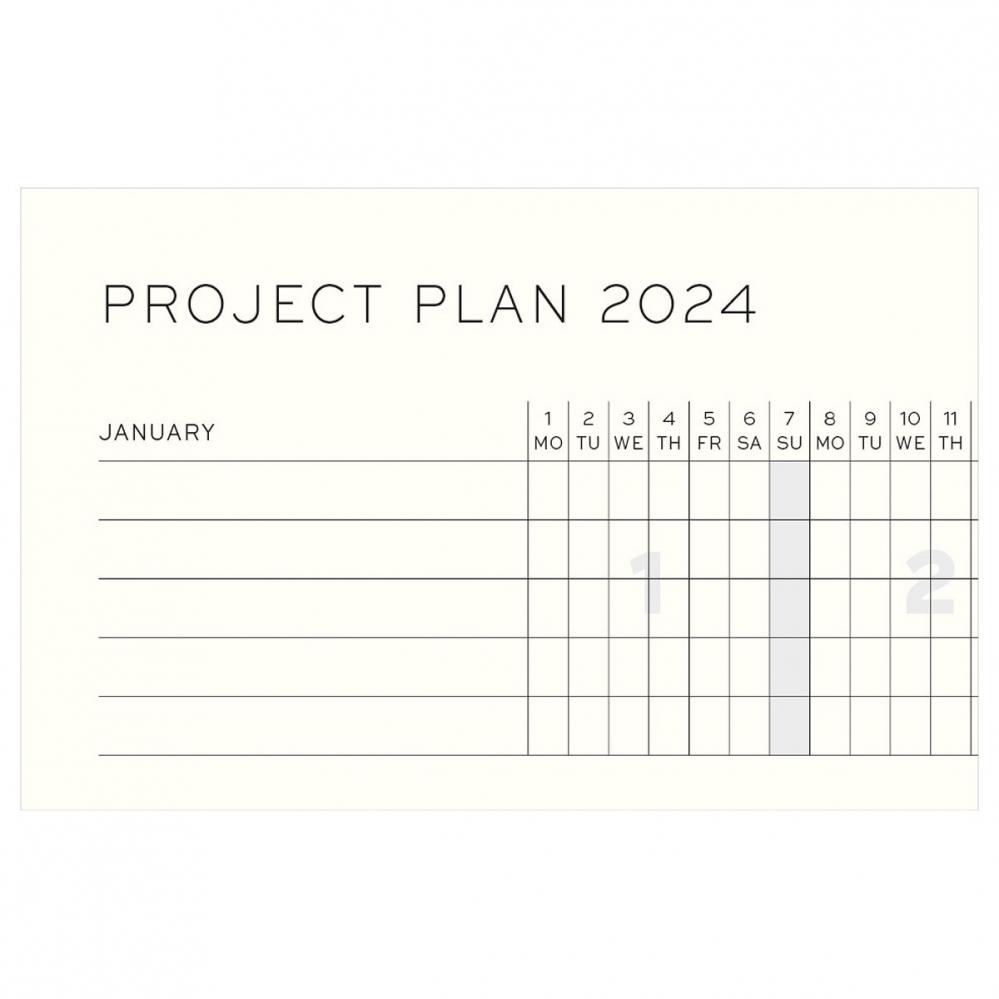 Leuchtturm1917 A4+ Dag/Sida Black 2024