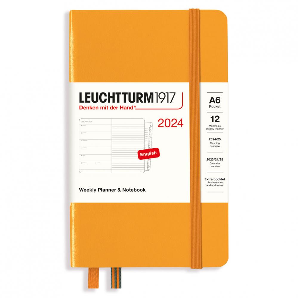 Kalender Leuchtturm1917 vecka/notes A6 Rising Sun