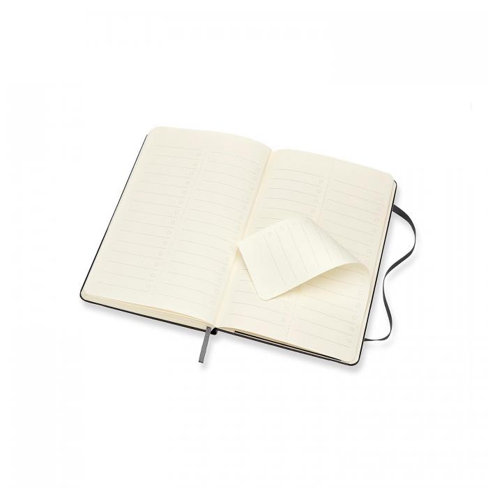 Moleskine Weekly Pro Vertical Svart hard large 2021 Moleskine Weekly Pro Vertical Svart hard large 2021
