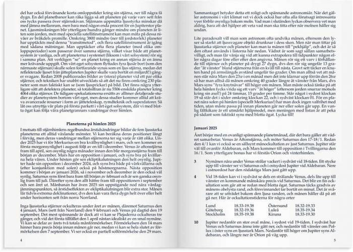 Sveriges Almanacka 2025