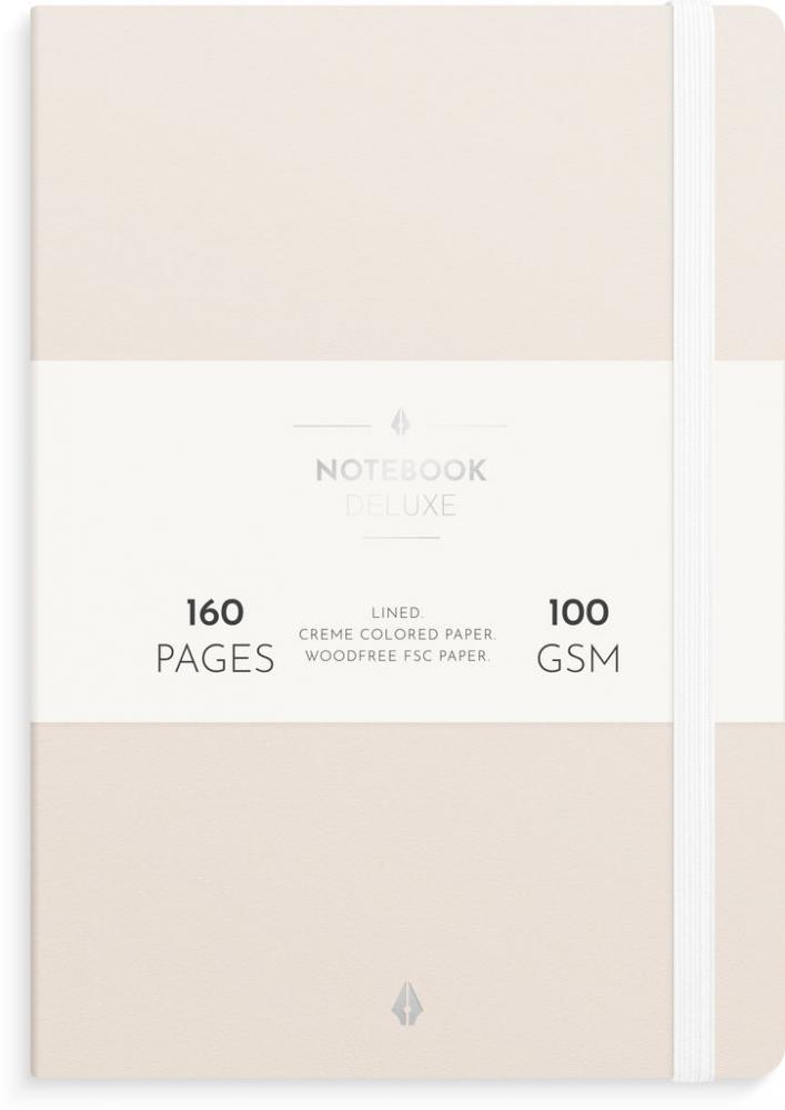 Notebook Deluxe A5 Beige