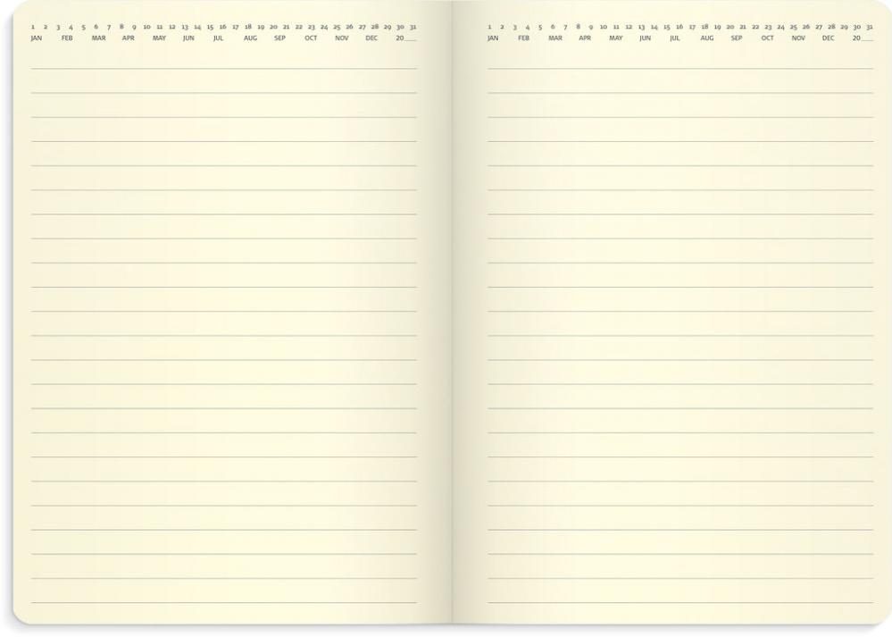Stor Veckokalender Forma Deluxe svart 2025