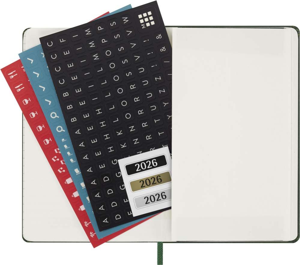Kalender Moleskine Daily Hard Pocket Myrtle Green 2026